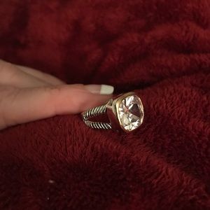 Jewelry | New 2 Tone Plating Twisted Cable Ring | Poshmark